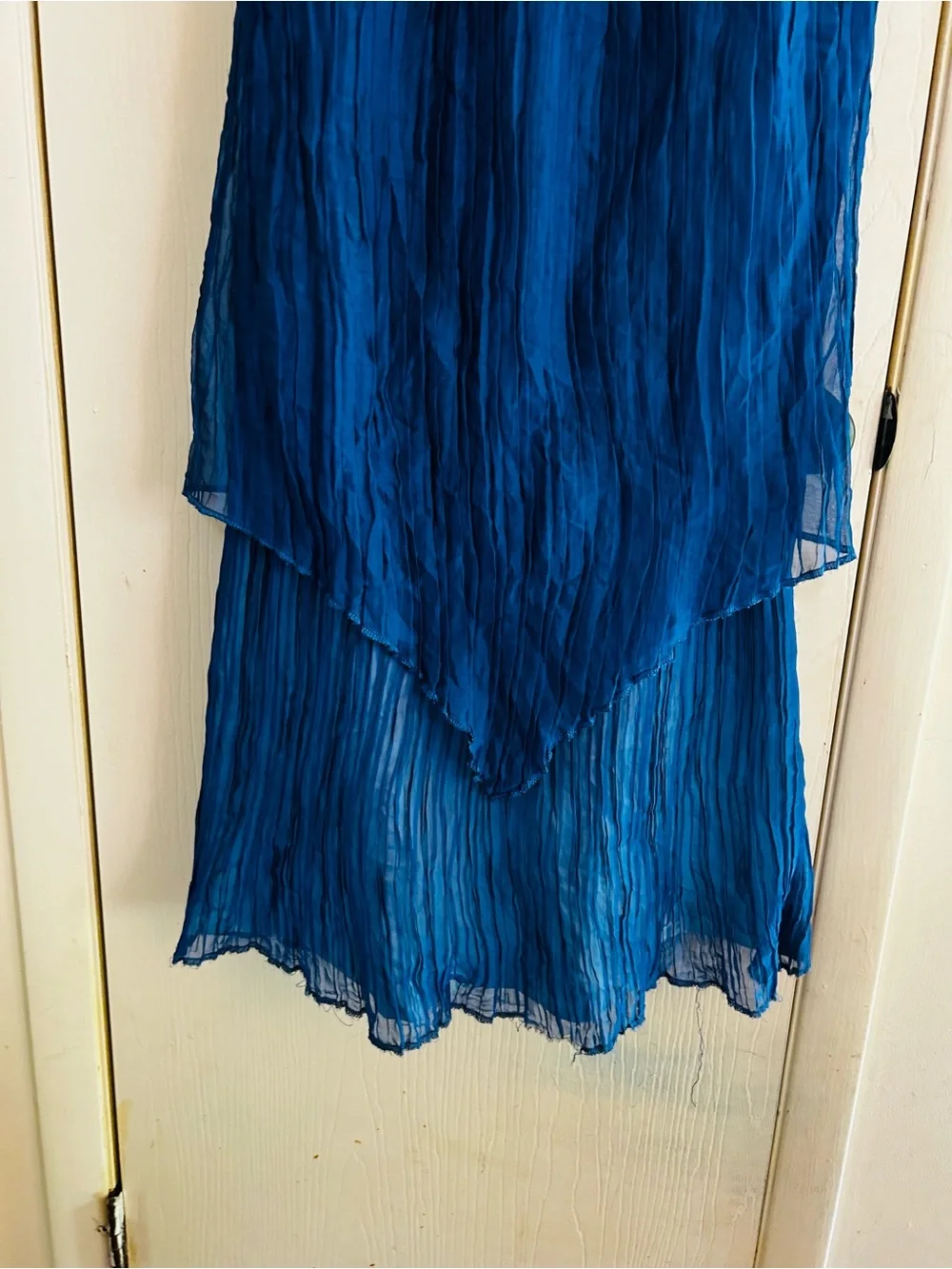 Vintage | Dresses | Vtg 9s Los Angeles Opera Chiffon Ethereal Velvet ...